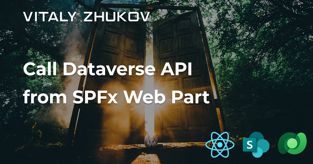 Call Dataverse API from SPFx Web Part